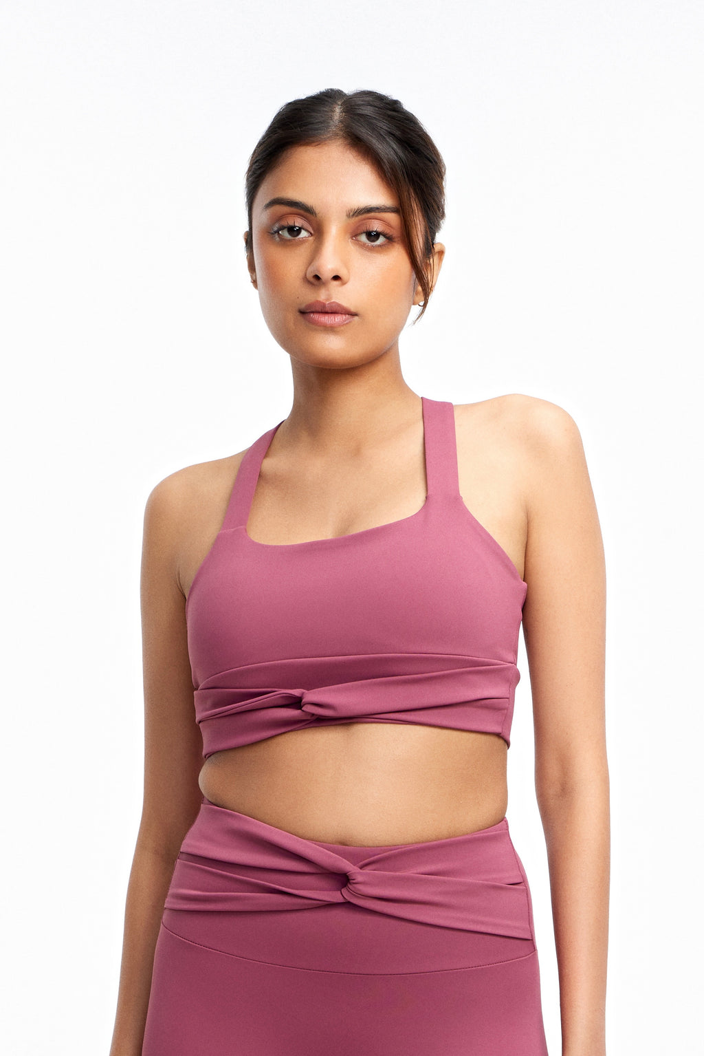 Knot Bra in Blush – Pace Active