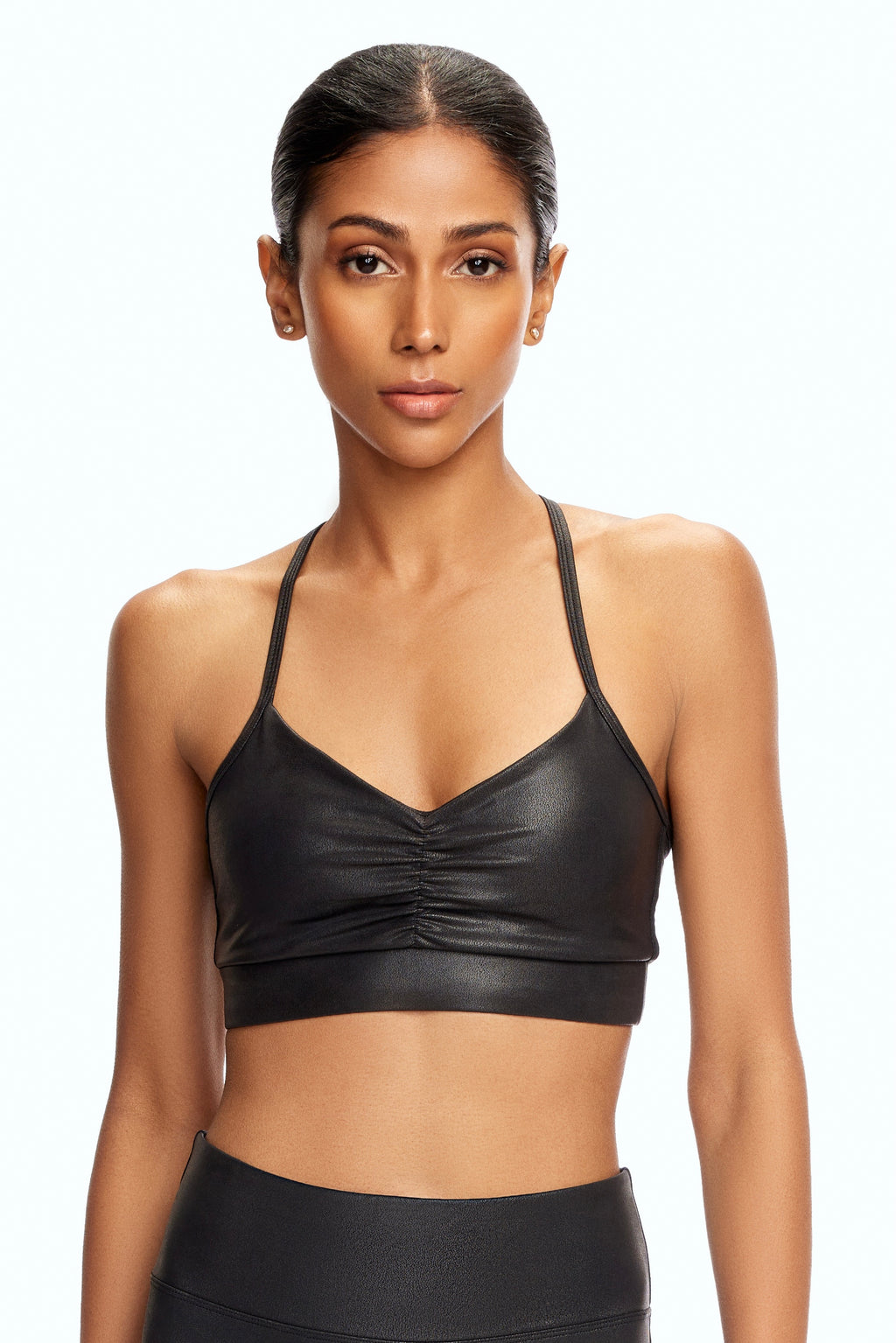 LeatherTech Ruched Reform Bra – Pace Active Designs Private Limited